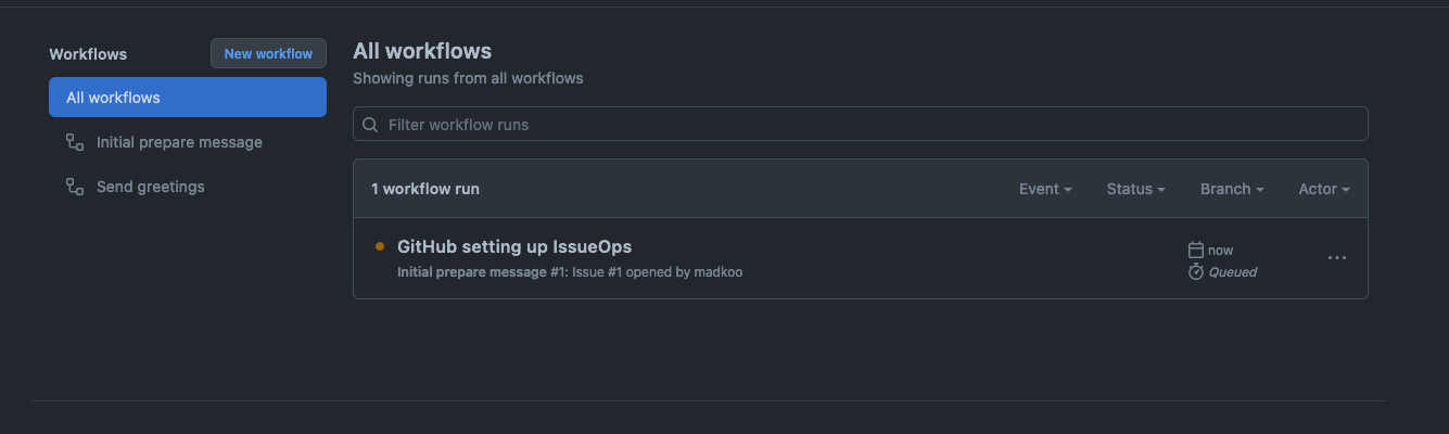 Setting-up Github IssuOps